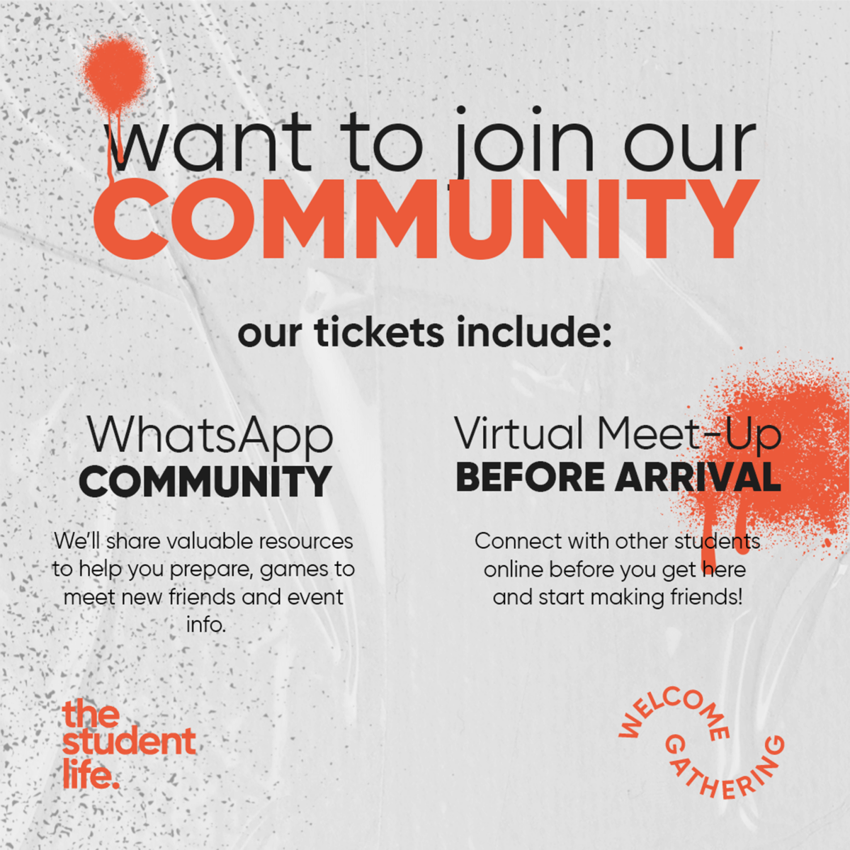 Newcastle Welcome Gathering | The Student Life Events